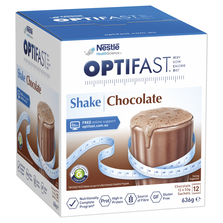 Optifast VLCD Shake Chocolate 12 Sachets - National Pharmacies