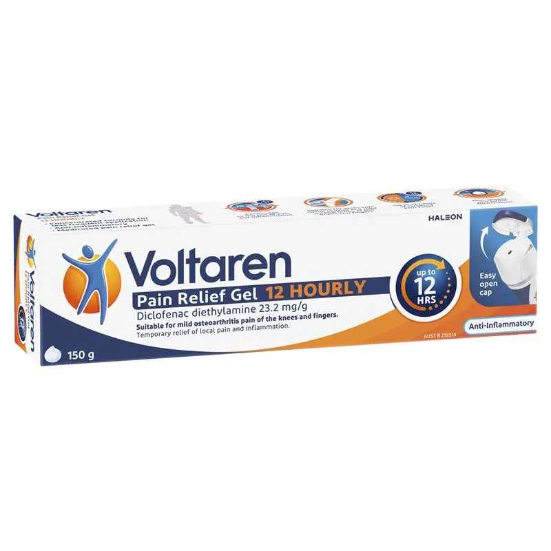 Voltaren Osteo Gel Osteoarthritis 12 Hour Pain Relief 150 g | National ...
