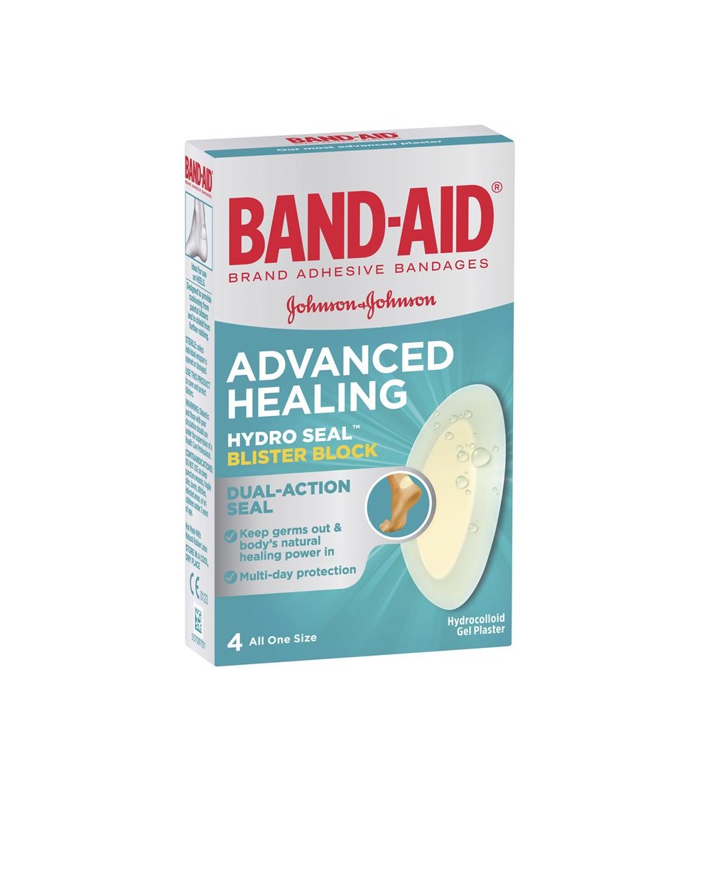 Band-Aid Advanced Healing Hydro Seal Blister Block 4 Pack - National ...