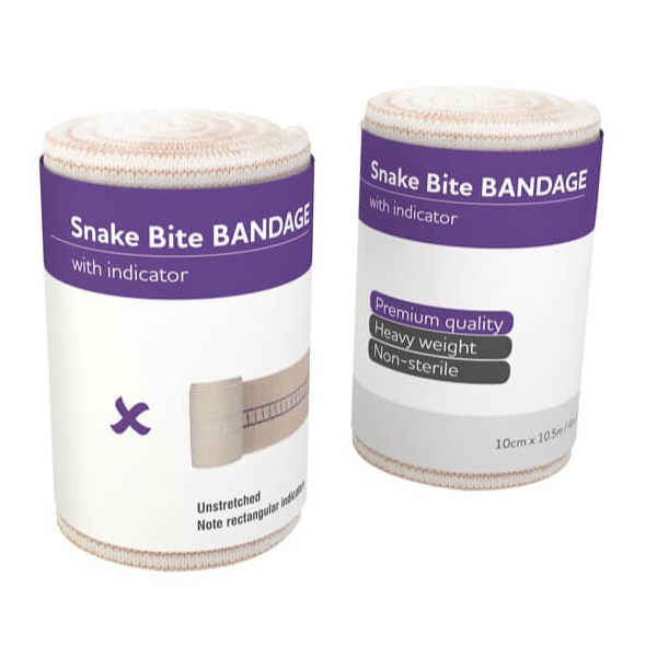 Aero Long Snake Bite Bandage with Indicator 10cm X 10.5m - National ...