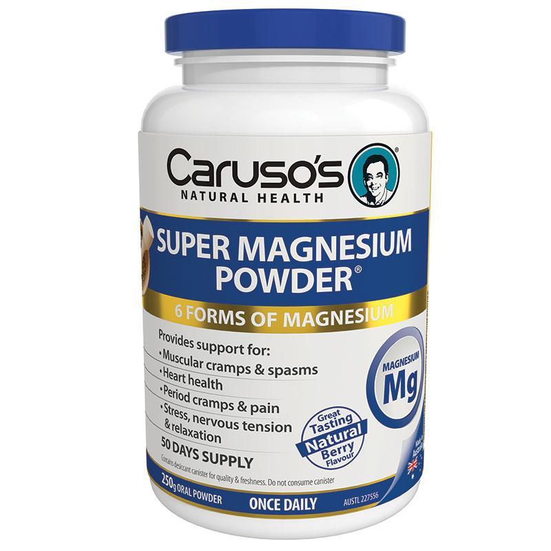Caruso's Super Magnesium Powder® Berry 250g - National Pharmacies