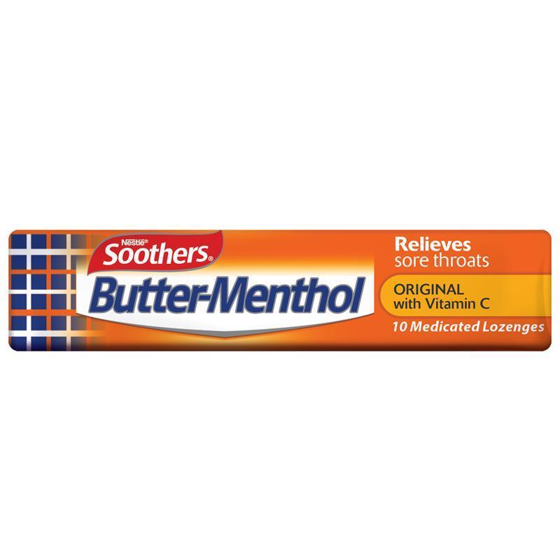 Nestle Butter Menthol Original 10 Lozenges | National Pharmacies