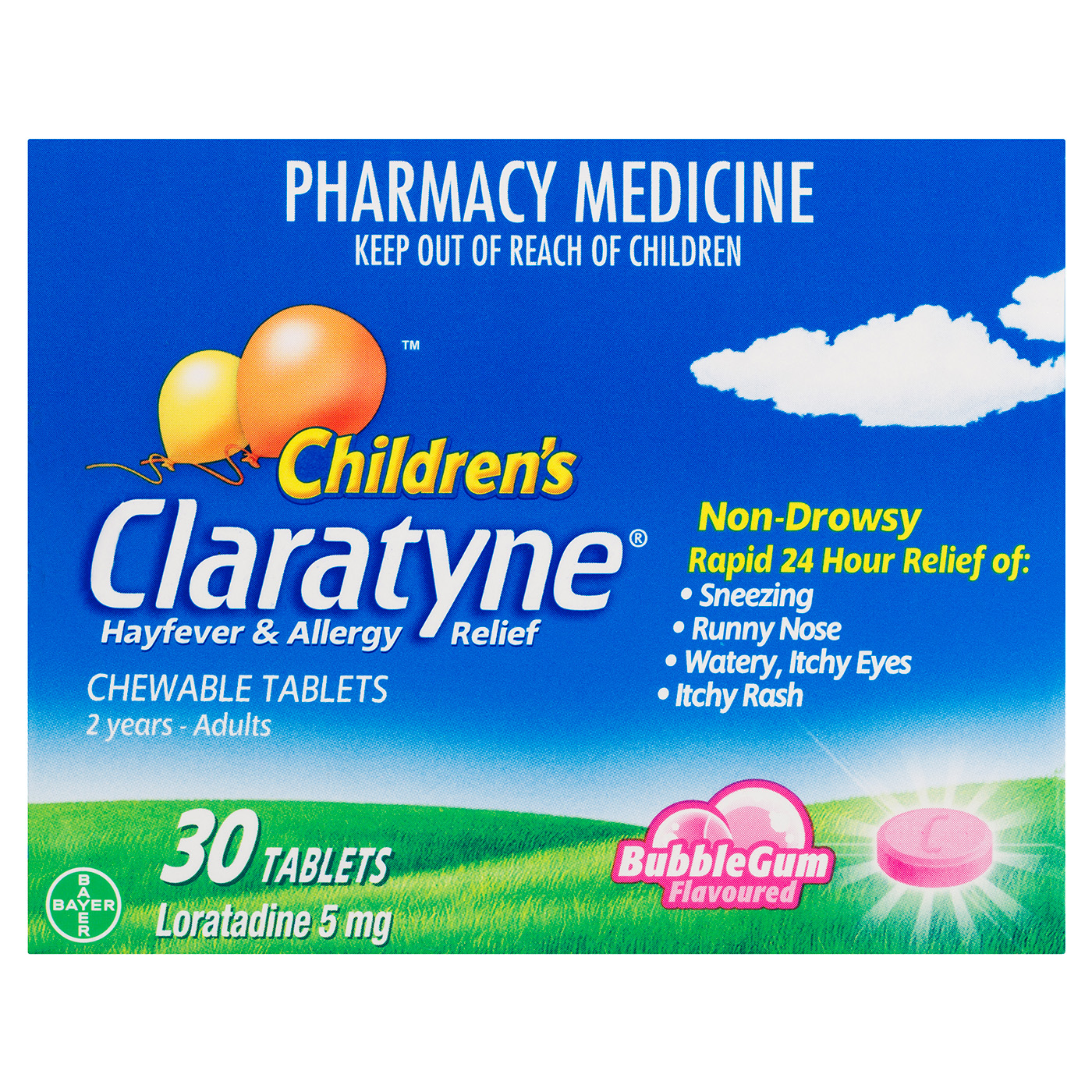 Claratyne Claratyne Children's Allergy & Hayfever Relief Antihistamine ...