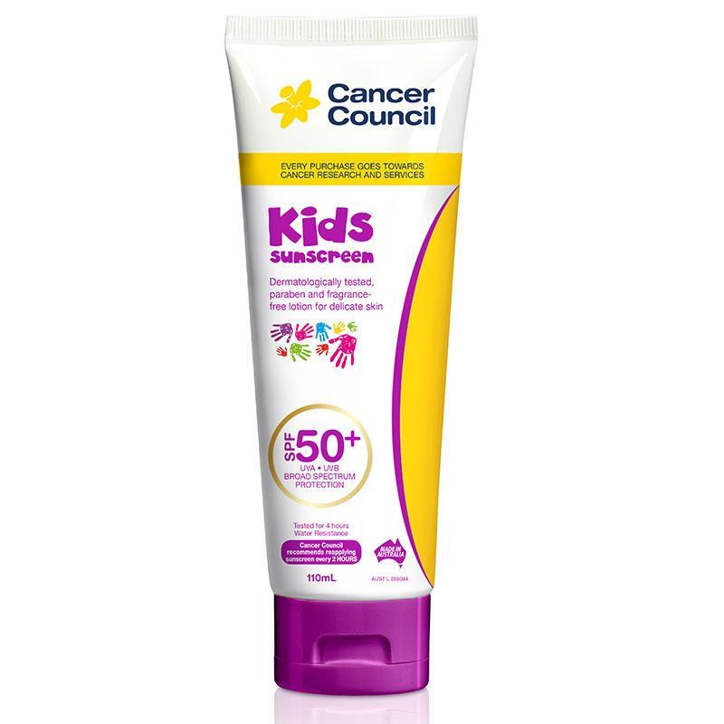 Cancer Council SPF 50+ Kids Sunscreen 110ml | National Pharmacies
