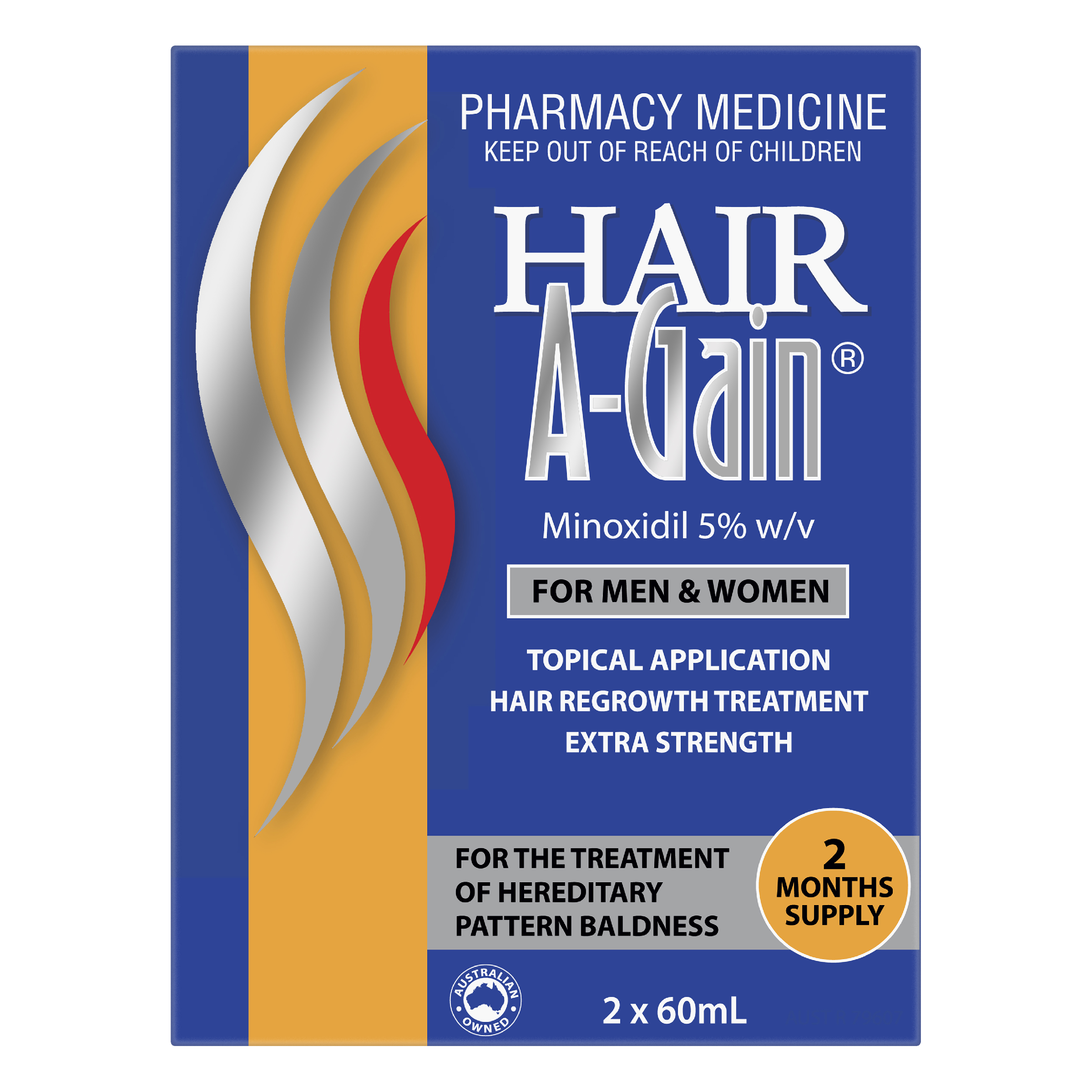 Hair A-Gain Hair Regrowth Treatment | National Pharmacies