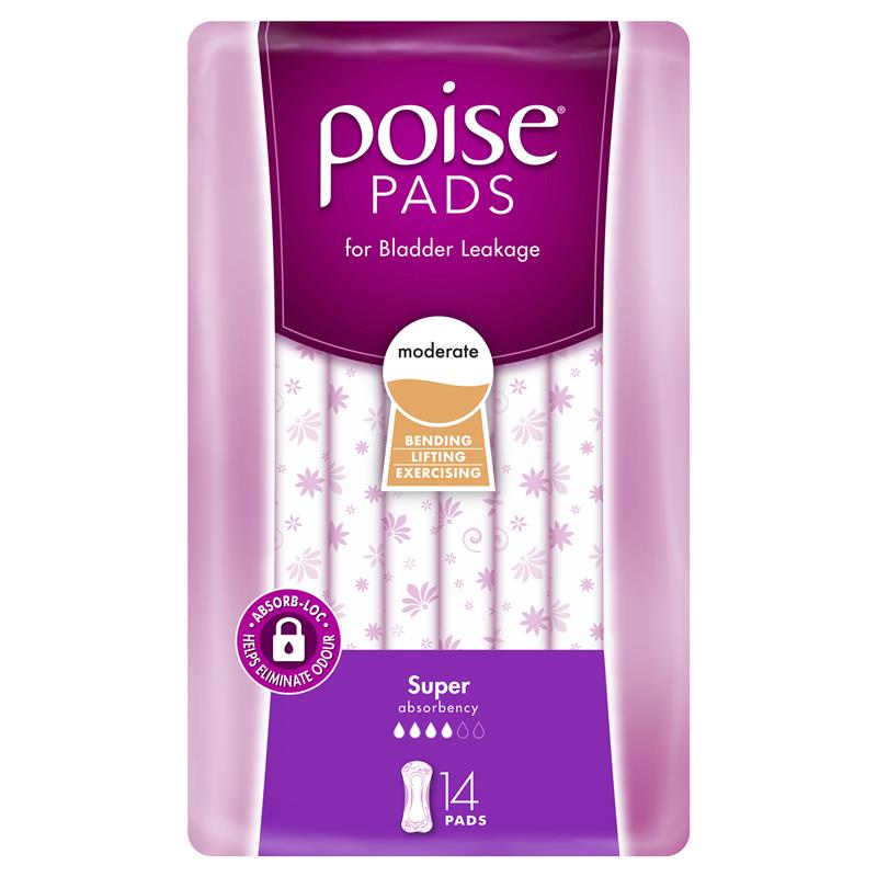 Poise Thin & Discreet Extra Pads 12 Pack - National Pharmacies
