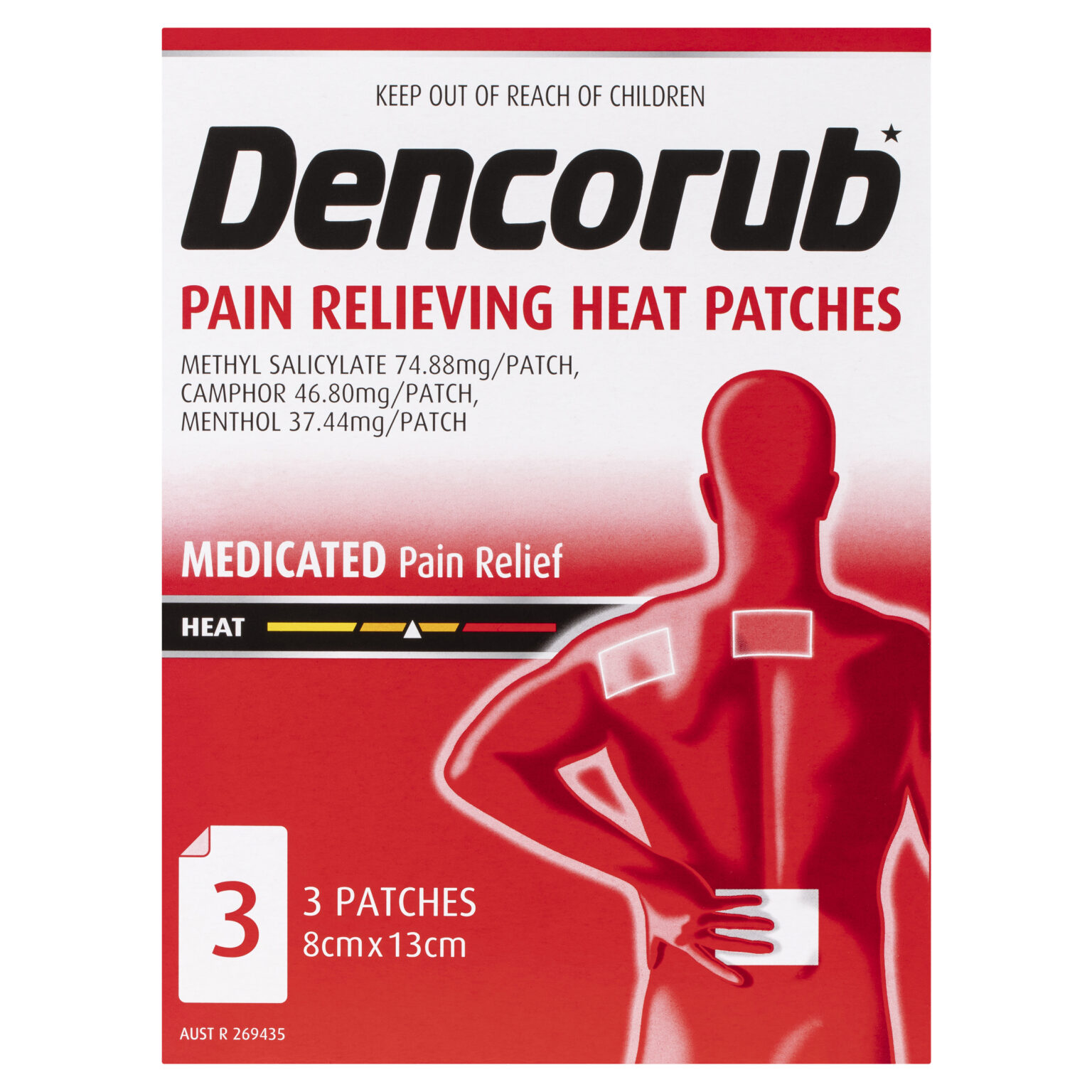 Deep Heat Neck & Joint Heat Patches - 2 Pack - National Pharmacies