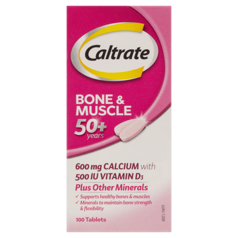 Caltrate Bone & Muscle 50+ Years | National Pharmacies