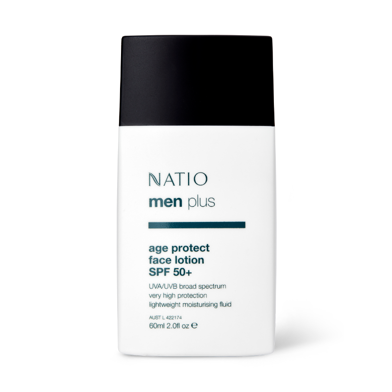 Natio Men Plus Age Protect Face Lotion SPF 50+ - National Pharmacies