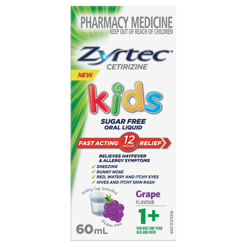 Claratyne Claratyne Children's Allergy & Hayfever Relief Antihistamine ...