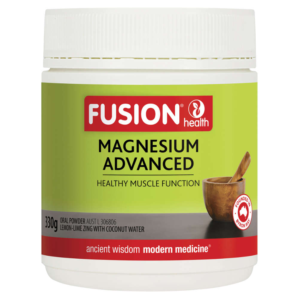 Fusion Health Fusion Health Magnesium Adv Pwd Lemon-lime 330g ...
