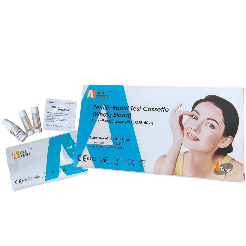 Alltest Ferritin (Iron) Deficiency Test Kit 1Pk - National Pharmacies