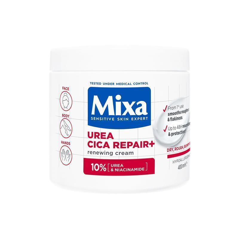 Mixa Urea Cica Repair+ Renewing Cream 400ml - National Pharmacies