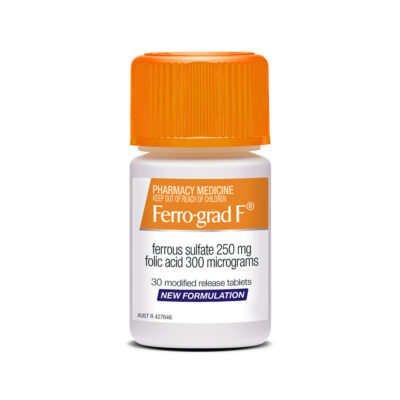 Ferro-Grad C Iron & Vitamin C 30 Tablets - National Pharmacies