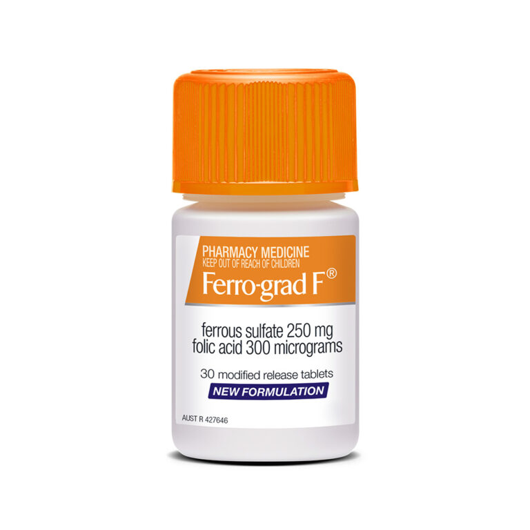 Ferro-Grad C Iron & Vitamin C 30 Tablets - National Pharmacies