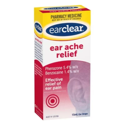 Ear Clear Ear Drops For Wax Removal 12ml | National Pharmacies
