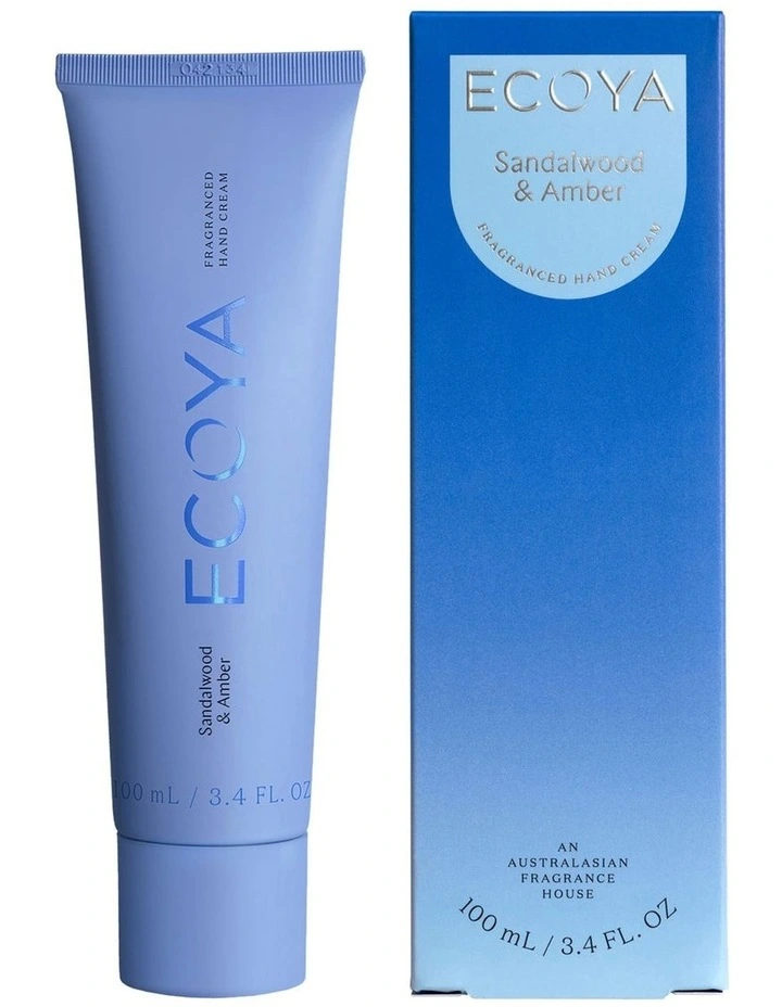 ECOYA Sandalwood & Amber Hand Cream 100G - National Pharmacies