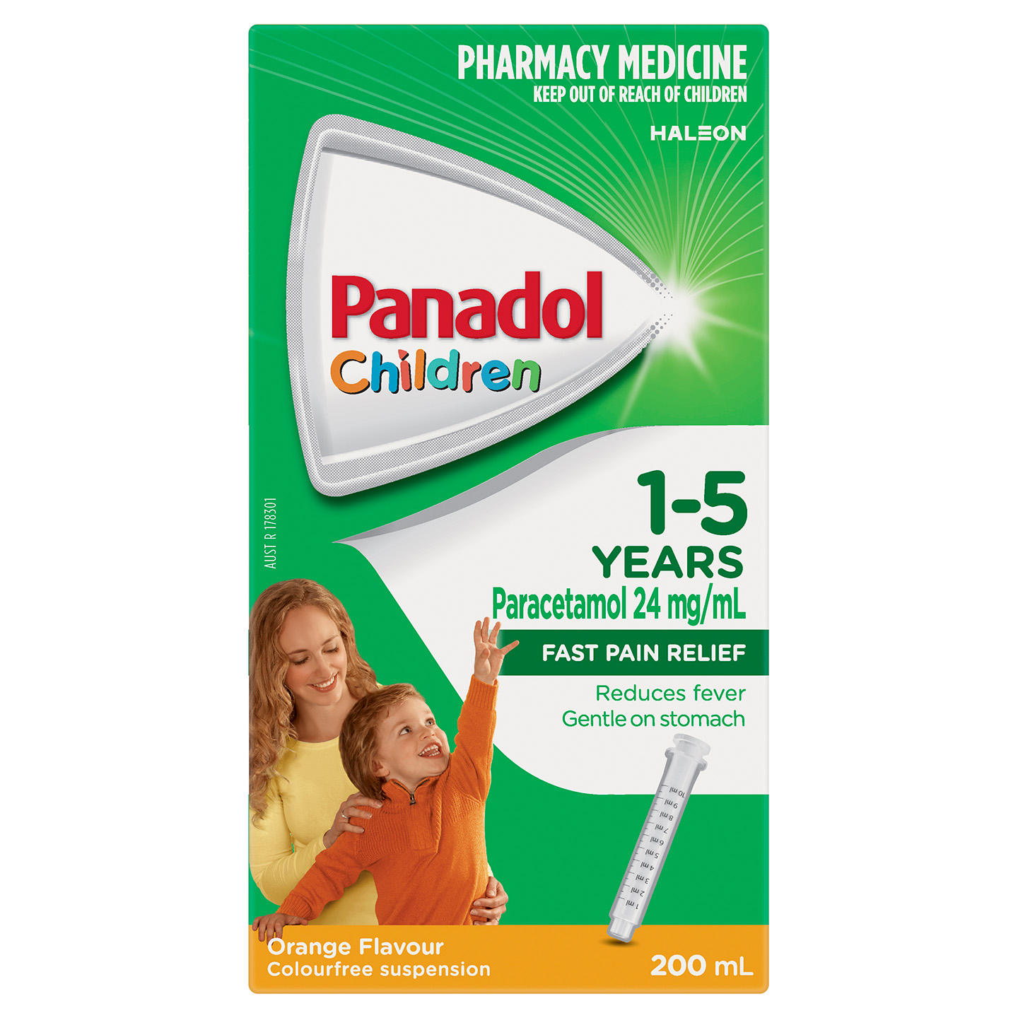 Panadol Panadol Children 1-5 years Colourfree Suspension Orange ...